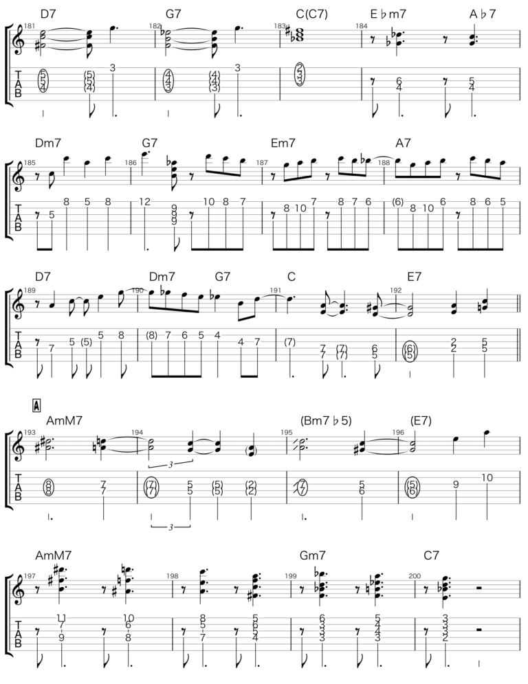 追悼 Ed Bickert / Nica’s Dream /Transcription | Mistletoe Music School